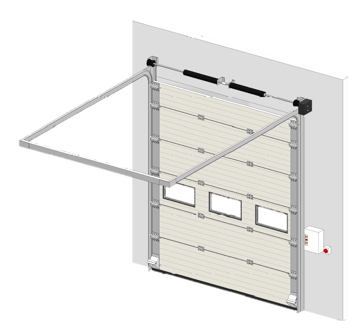 Insulated Sectional Door - Ulti Group
