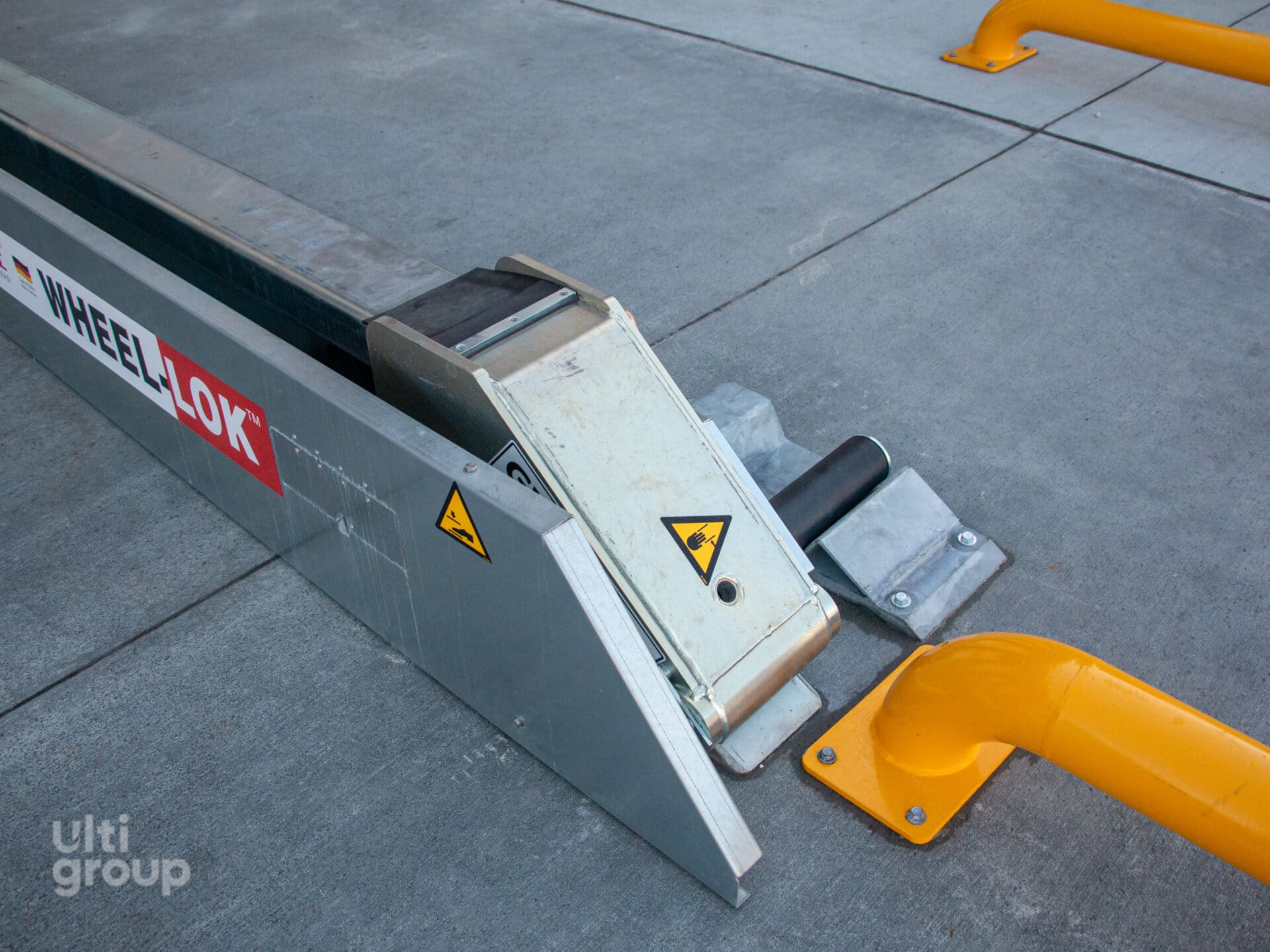 Automatic Global Wheel Lock Truck Restraint - Ulti Group