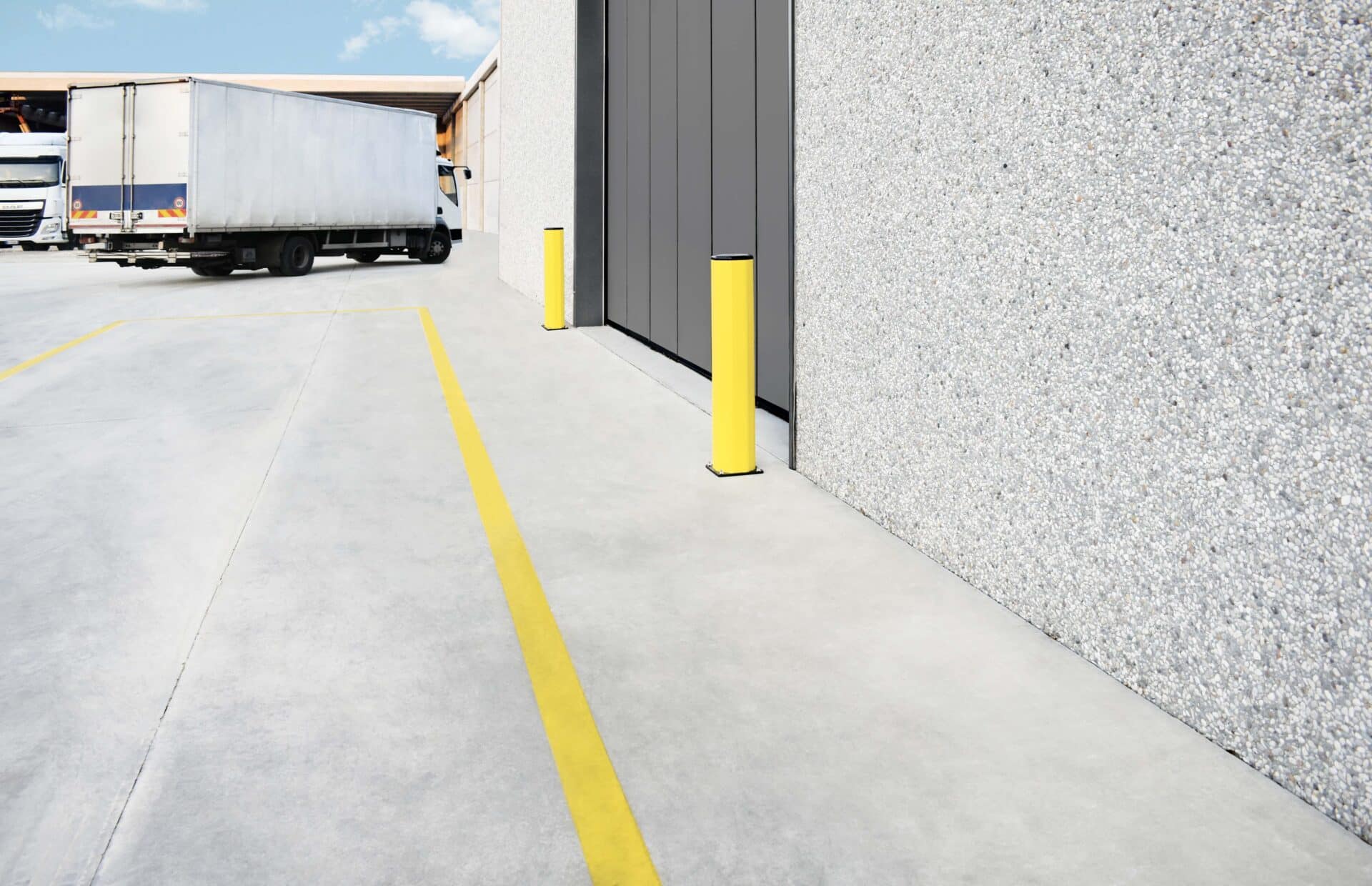 PVC Impactable Bollard - Ulti Group